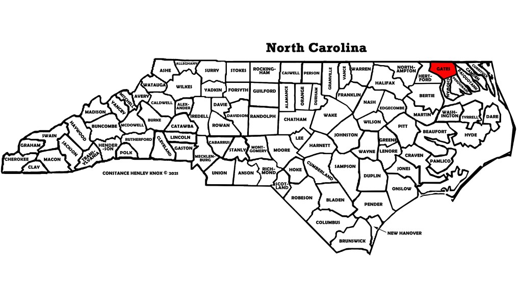 Gates County - North Carolina Ancestry